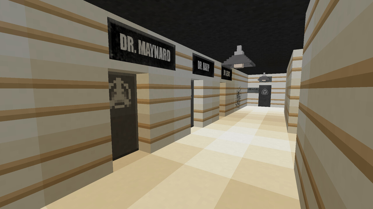 SCP Site-19 Minecraft Map