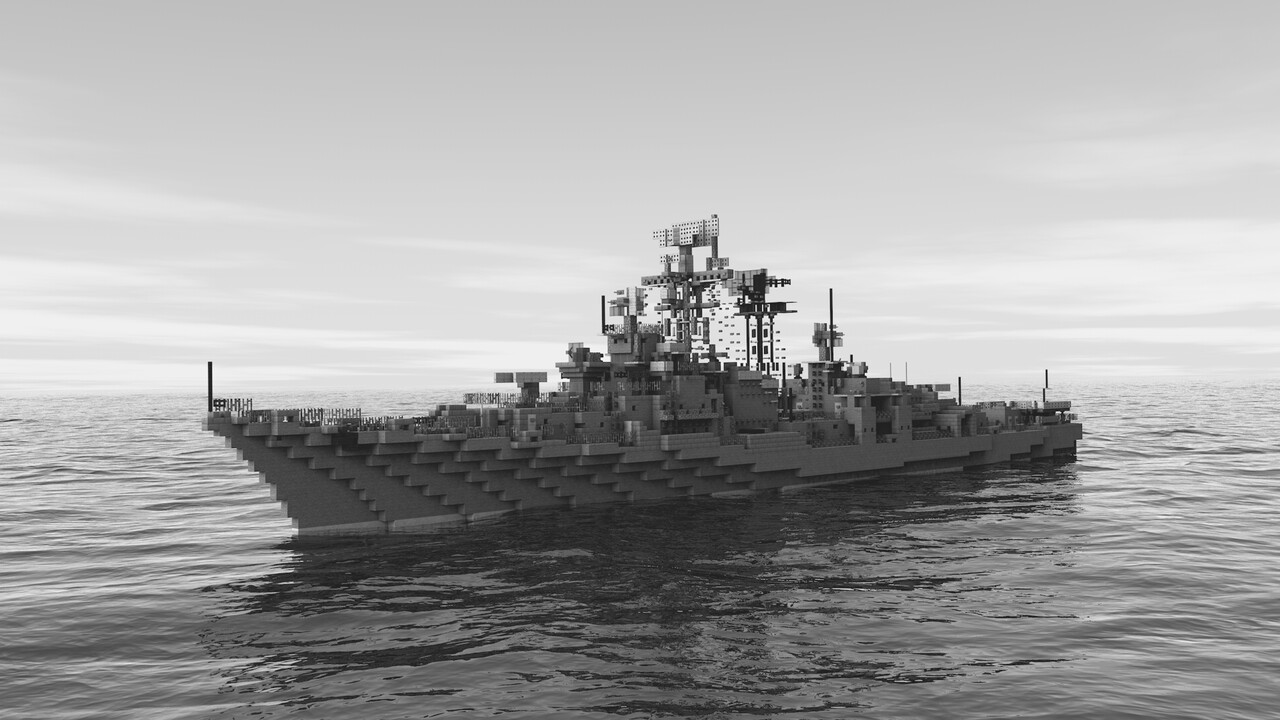 Soviet Mod. Kashin Class Destroyer (Project-61-MP) Minecraft Map