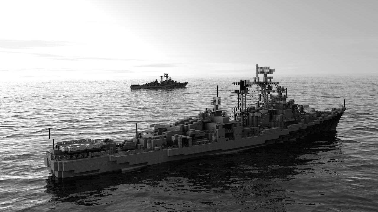 Soviet Mod. Kashin Class Destroyer (Project-61-MP) Minecraft Map