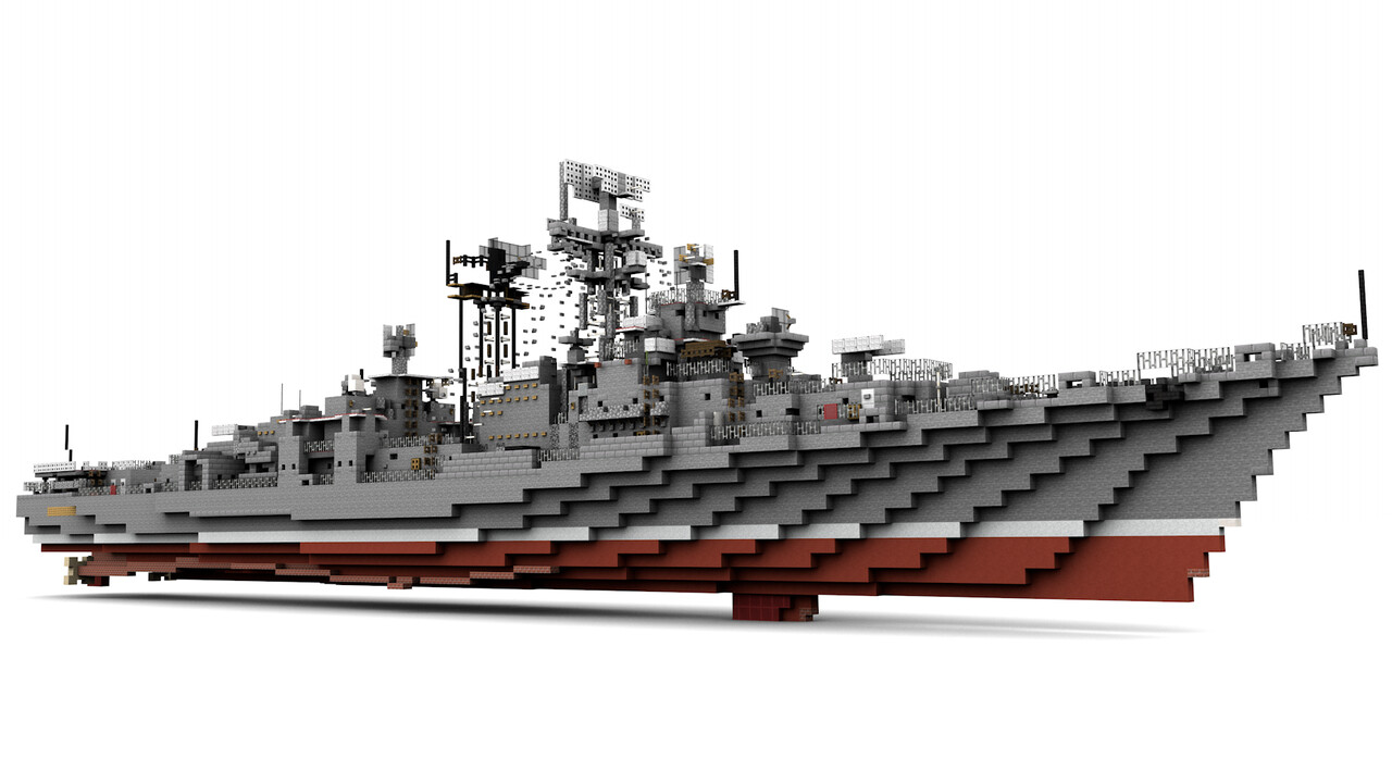 Soviet Mod. Kashin Class Destroyer (Project-61-MP) Minecraft Map