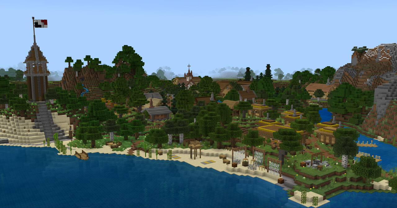 River Mouth Minecraft Map