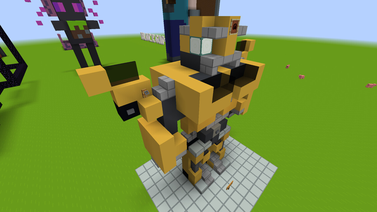 BumbleBee (Robot) Block Game City V1 Minecraft Map