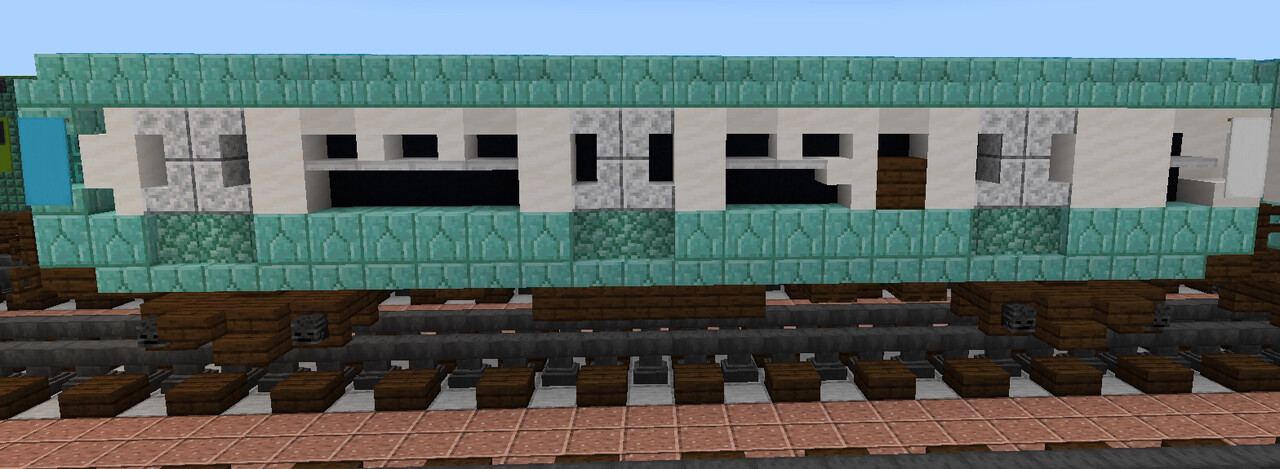 NYC MTA R36 World's Fair subway train Minecraft Map