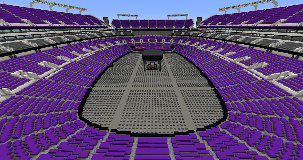Wrestlemania at M&T Bank Stadium Minecraft Map