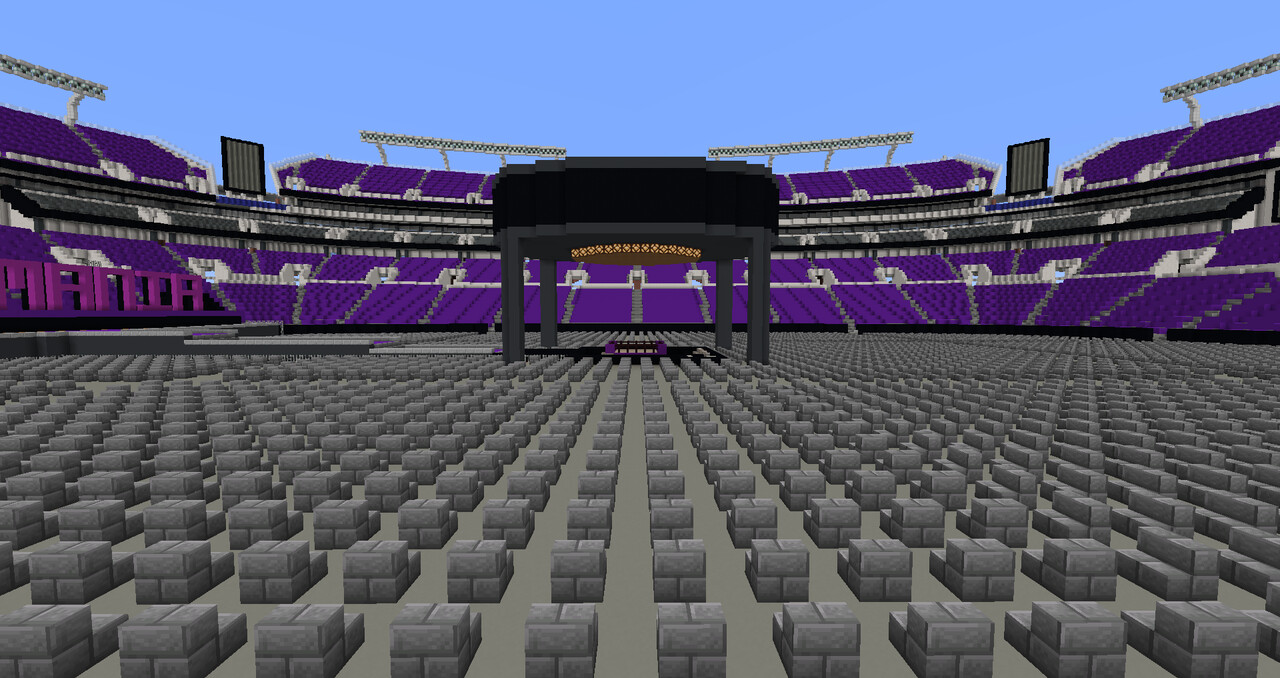 Wrestlemania at M&T Bank Stadium Minecraft Map