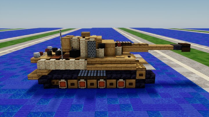 Pz.Kpfw. Tiger H1 (2:1 scale) Minecraft Map