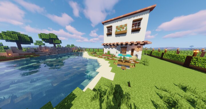 Summer house Minecraft Map