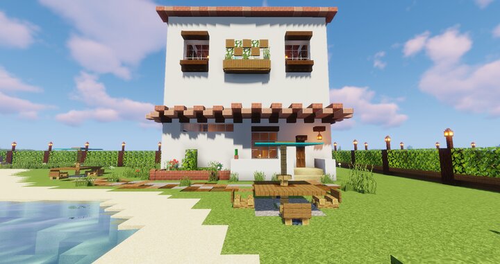 Summer house Minecraft Map