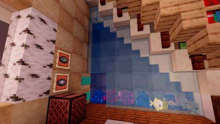 16x16 One Chunk Sky Apartment ~ CE Minecraft Map