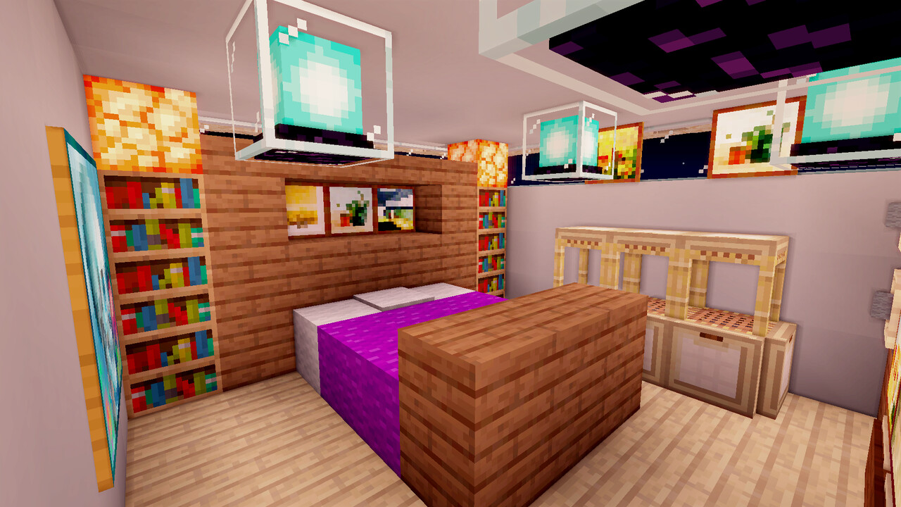 16x16 One Chunk Sky Apartment ~ CE Minecraft Map