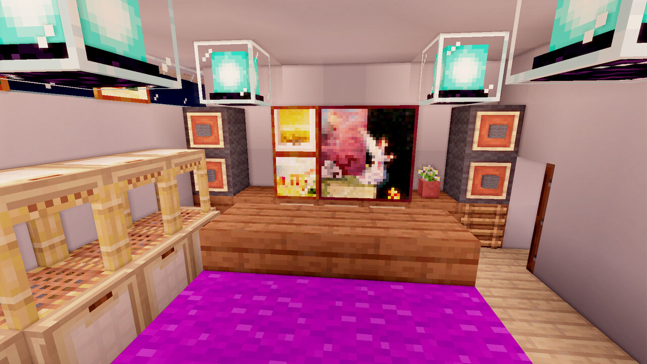 16x16 One Chunk Sky Apartment ~ CE Minecraft Map