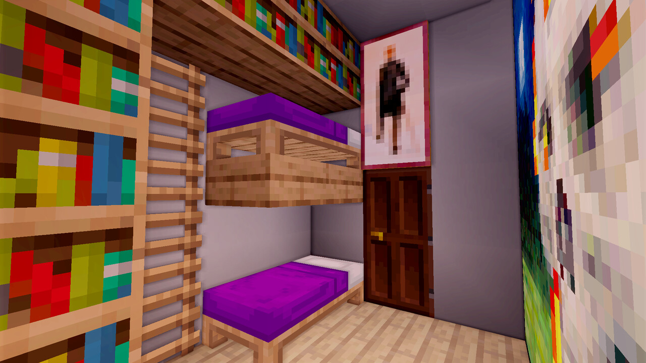 16x16 One Chunk Sky Apartment ~ CE Minecraft Map