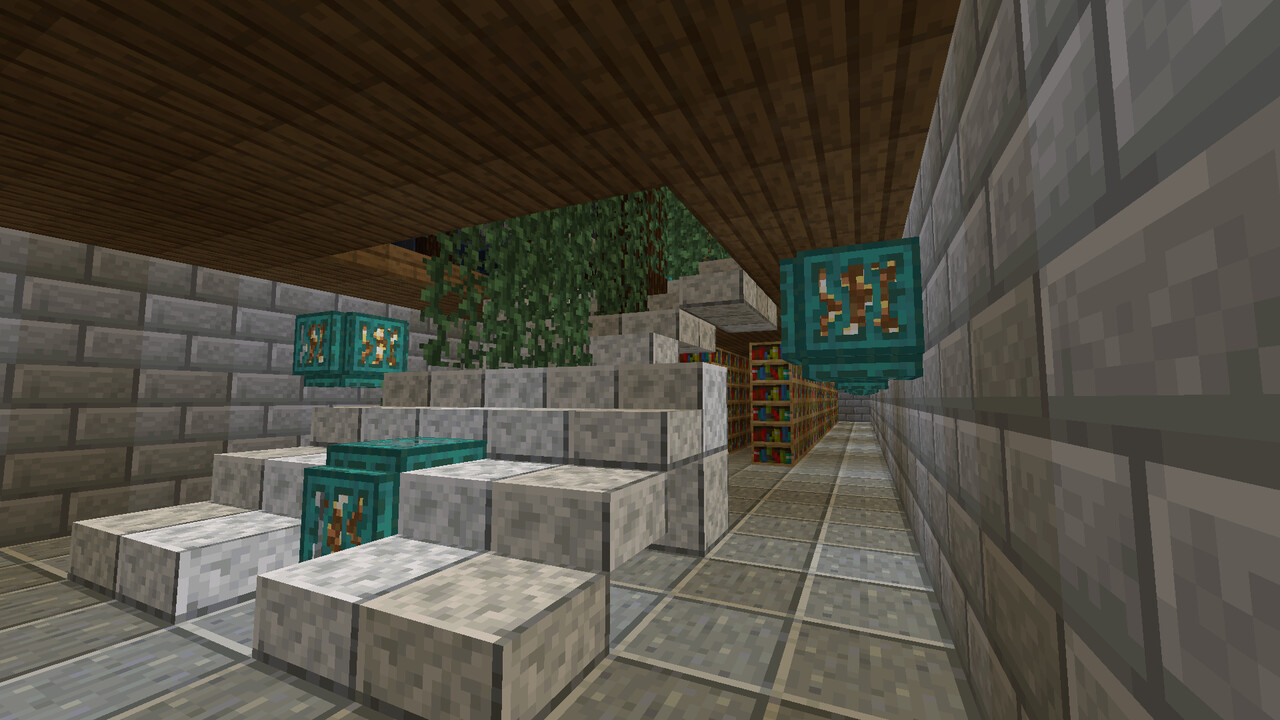 Winter/Snow Elvish Mannor/Mansion/Longhouse, Elf Docks/Port Minecraft Map