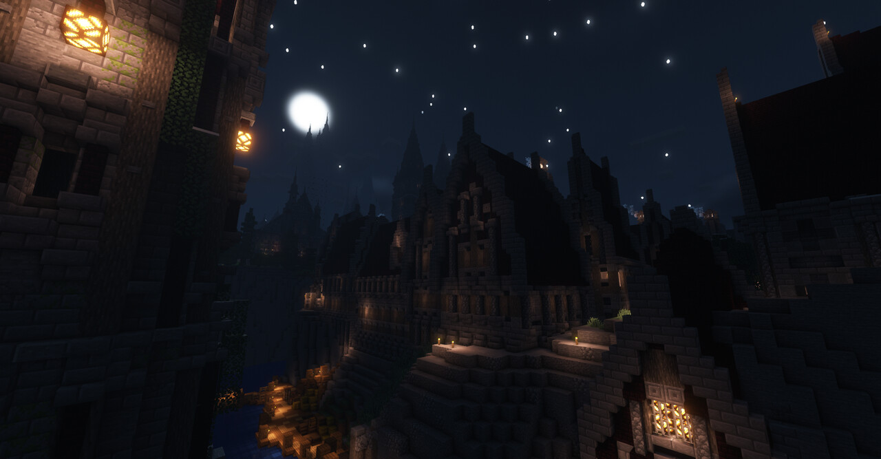 Pendragon - Magical theme town Minecraft Map