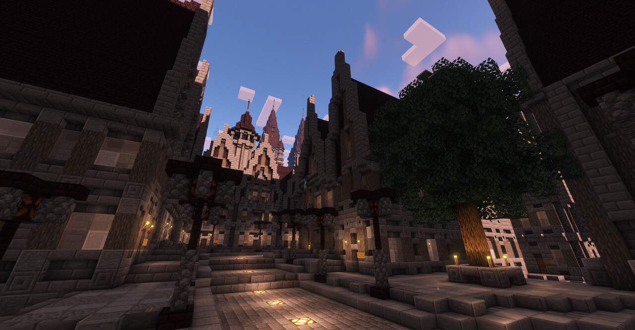 Pendragon - Magical theme town Minecraft Map