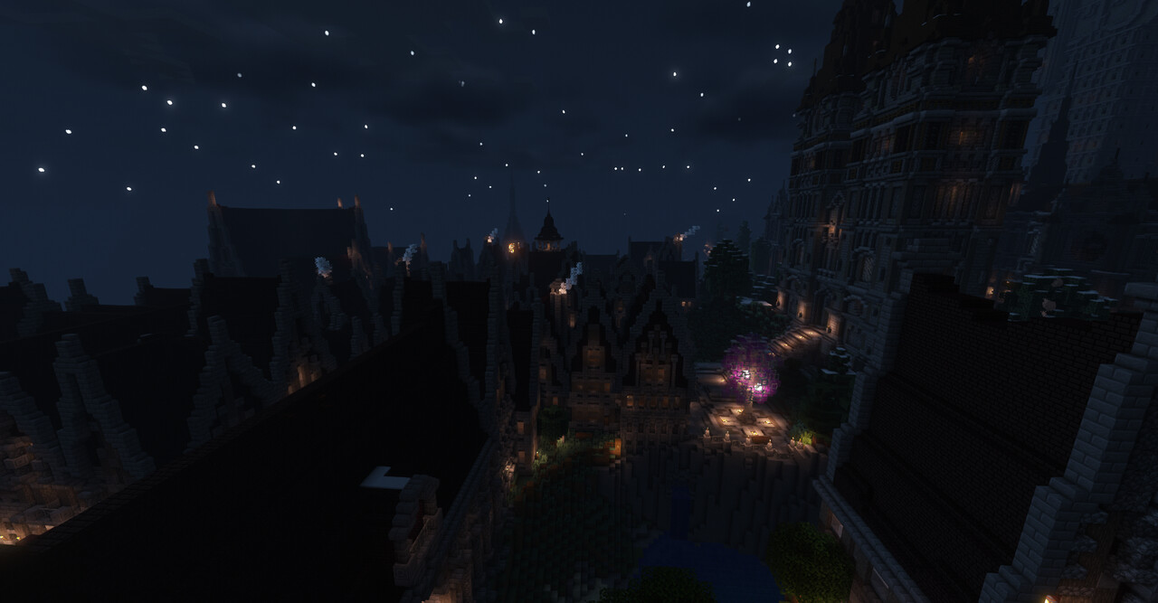 Pendragon - Magical theme town Minecraft Map