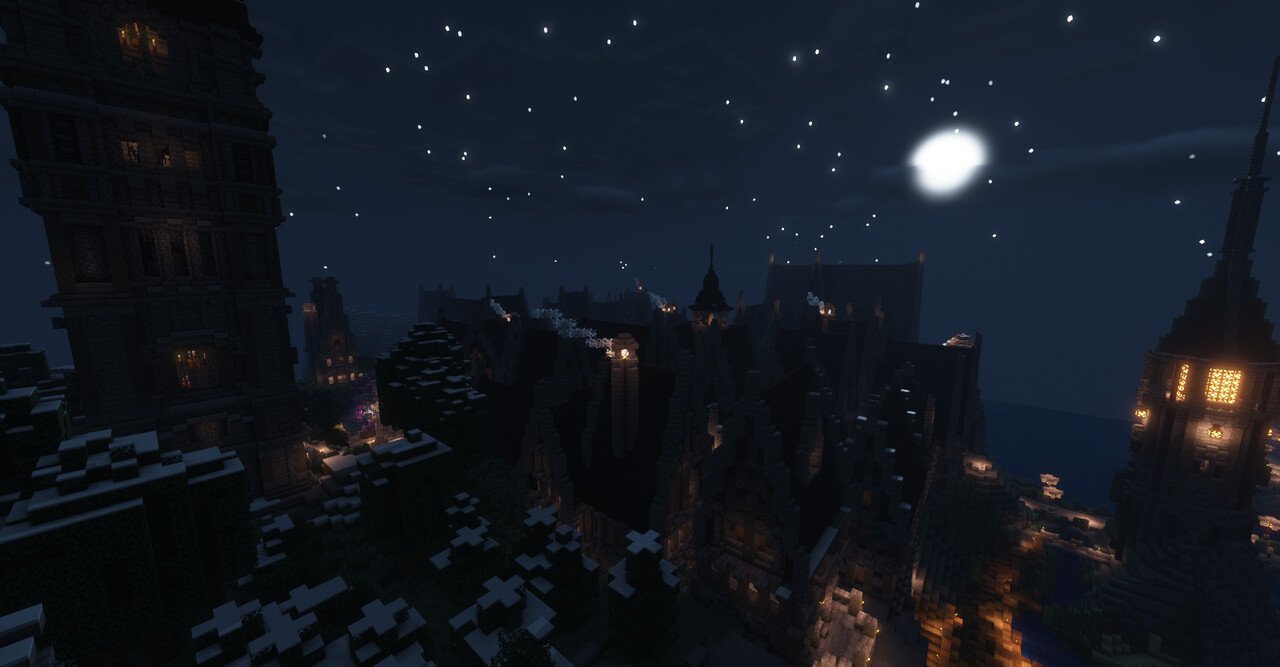 Pendragon - Magical theme town Minecraft Map