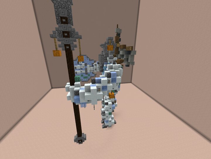 Yourm'Wyrm - ancient snow giant Minecraft Map