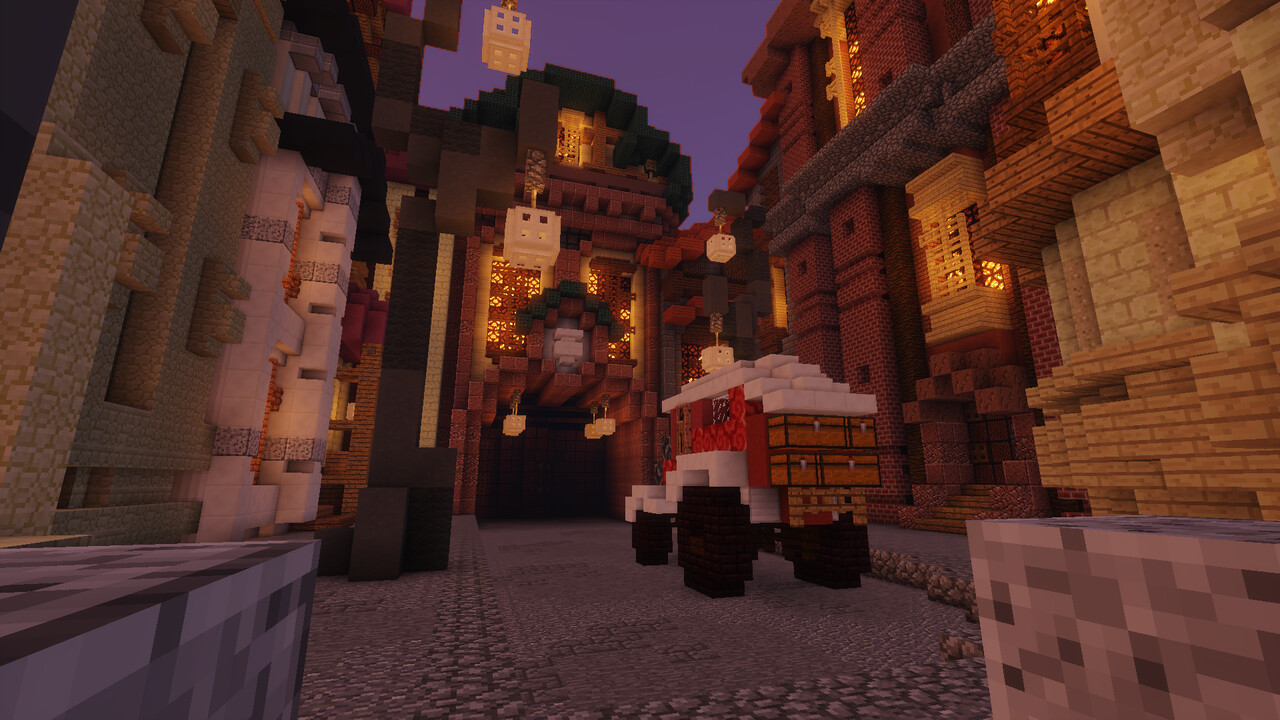 Patchwork street Minecraft Map