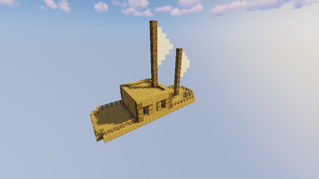 Ship survival Minecraft Map