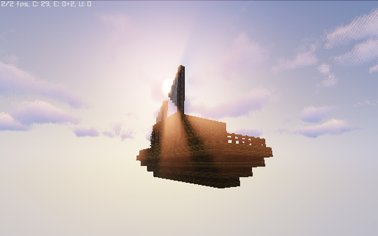 Ship survival Minecraft Map