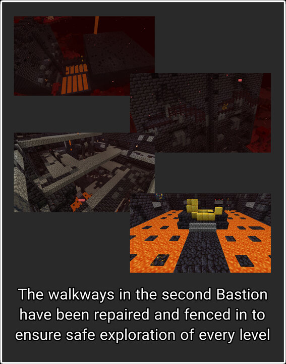 SURVIVAL FORTRESS - Bastion Remnant repair & upgrade (BEDROCK ...