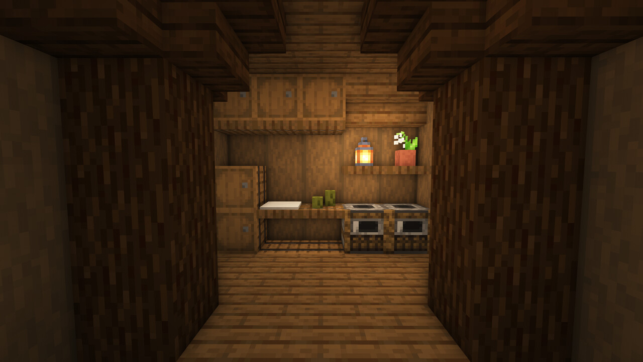 Minecraft: How to Build a Snowy Cottage/Log Cabin | Snowy Taiga Biome 🌲 ...