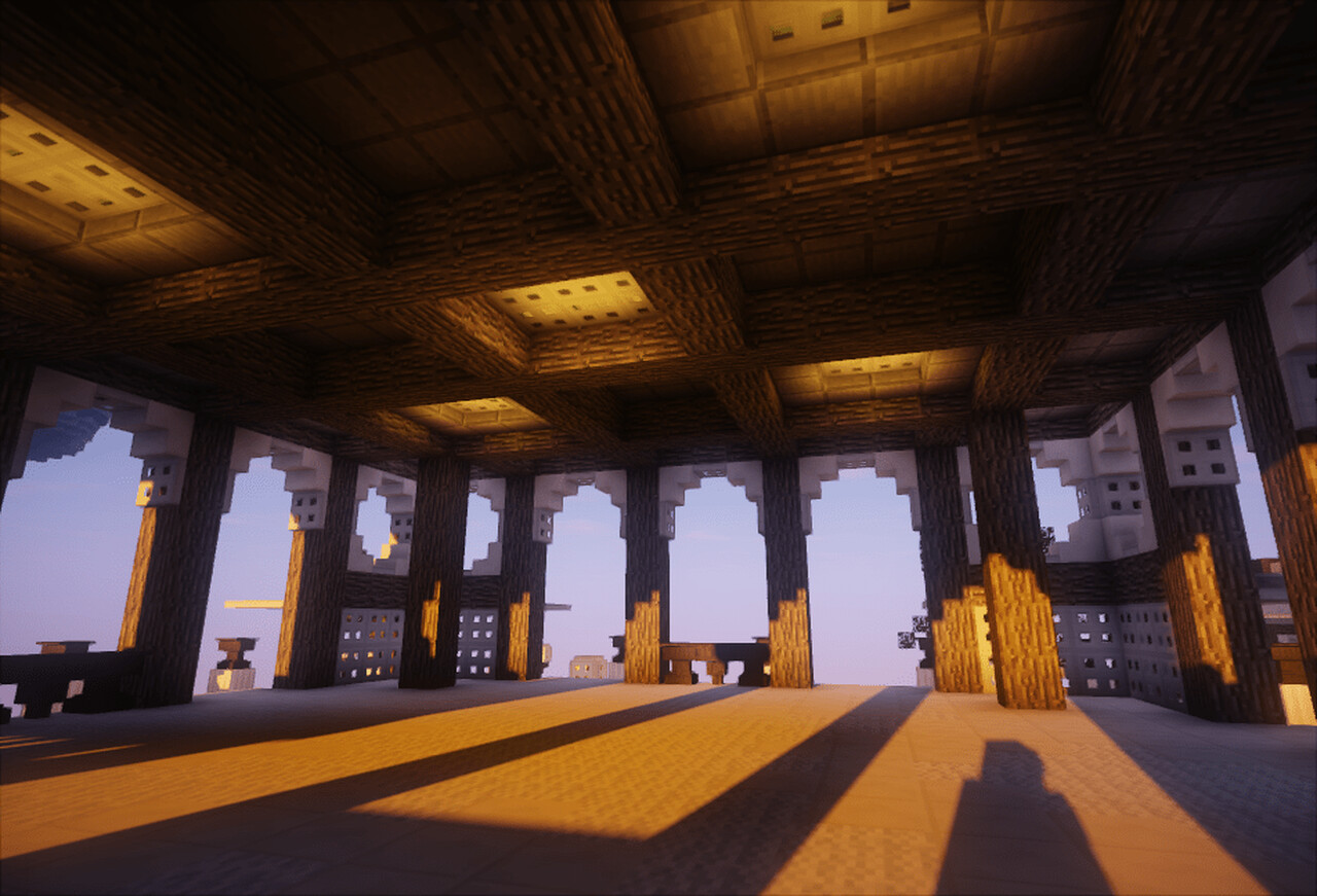 Factions Spawn "White" Minecraft Map