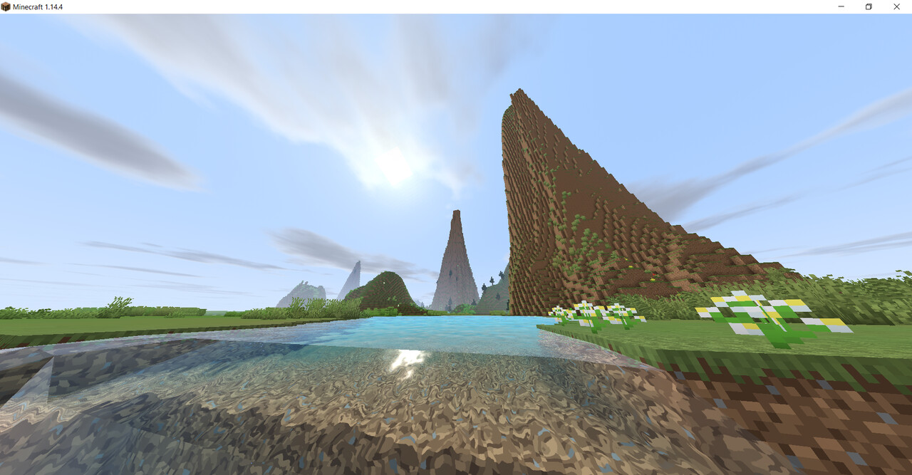 Sphere Generated World Minecraft Map