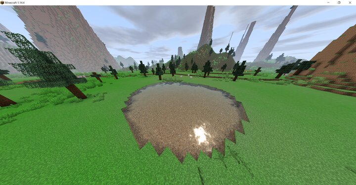Sphere Generated World Minecraft Map