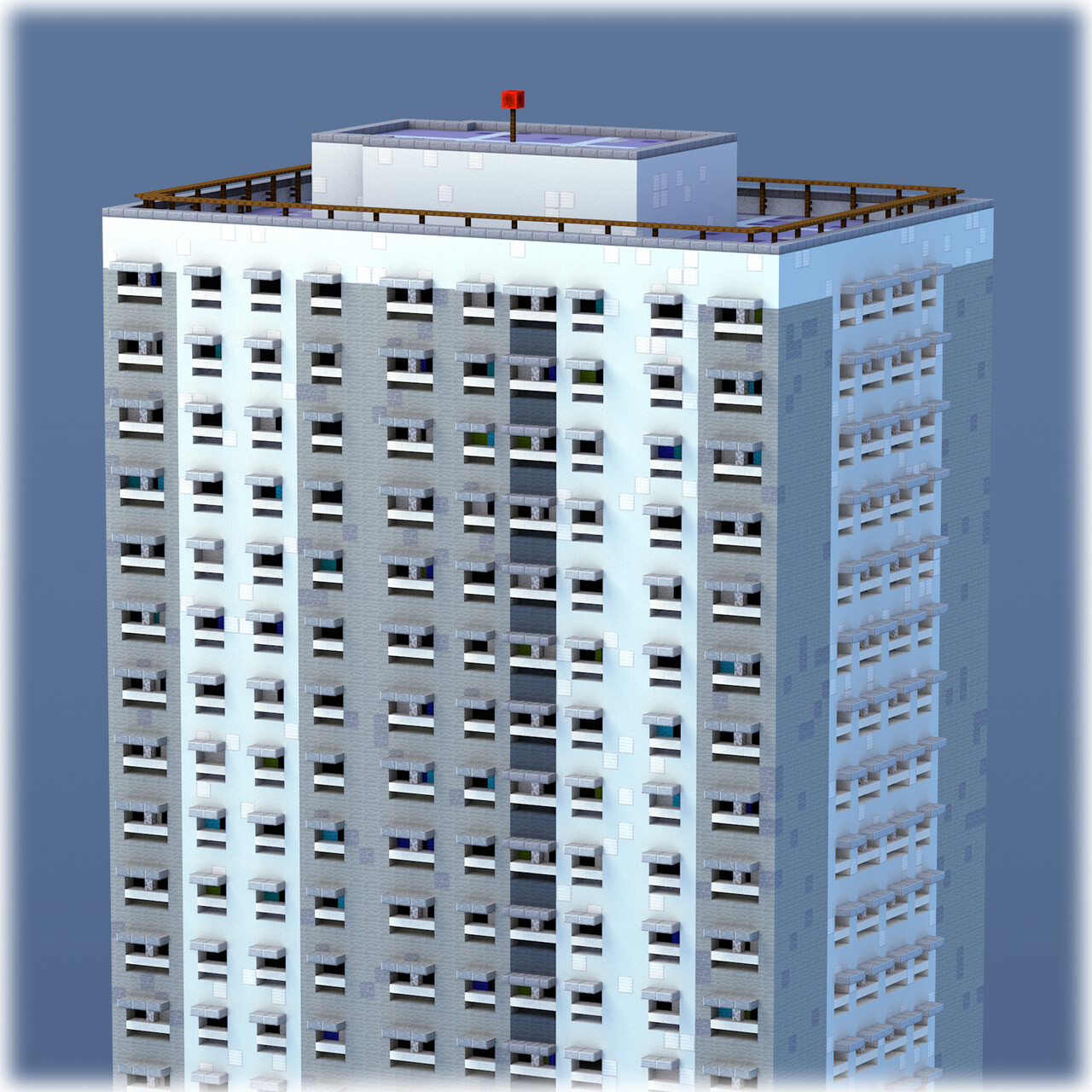 MARYHILL FLATS - Glasgow Minecraft Map