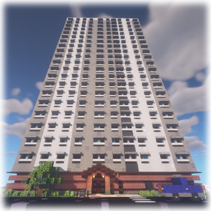 MARYHILL FLATS - Glasgow Minecraft Map