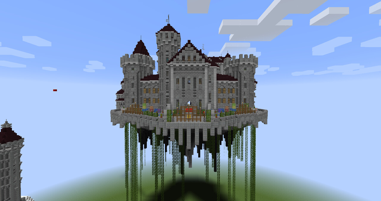 Floating Castle Minecraft Map
