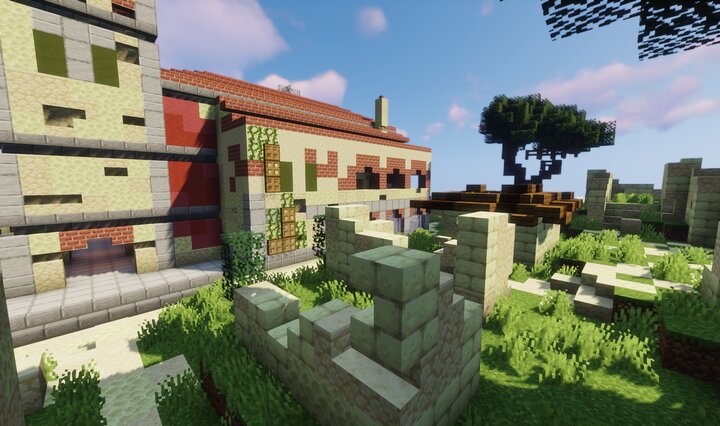 Villa Rainbow Six Siege (With Interior) Minecraft Map