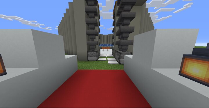 kit pvp map on ground Minecraft Map