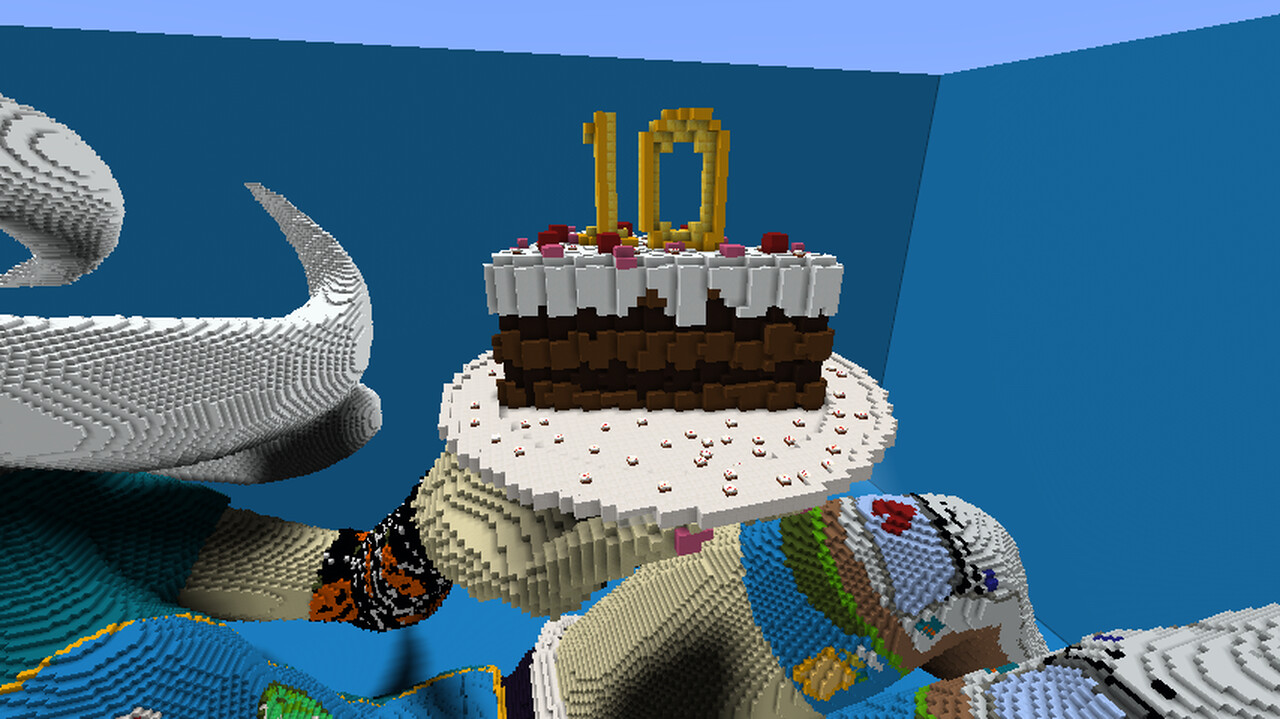 Planet-chan | Planet Minecraft 10 Year Anniversary Minecraft Map