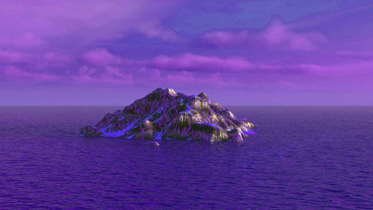 Purple island Minecraft Map
