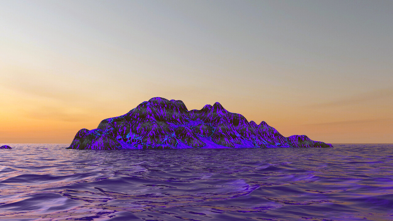 Purple island Minecraft Map