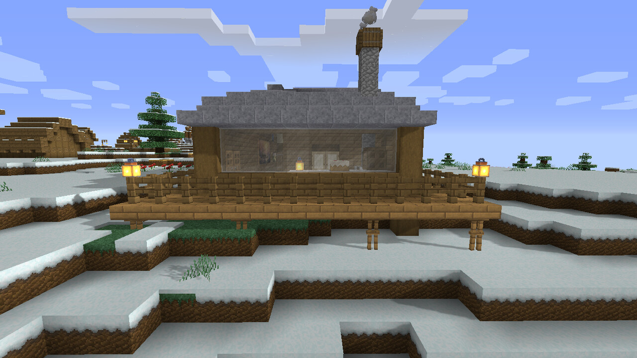 Winter Cabin Minecraft Map
