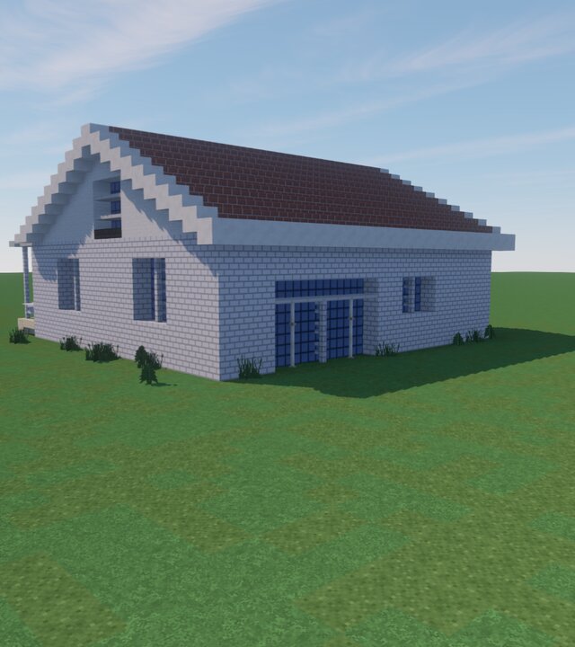 1950's American Style House Minecraft Map