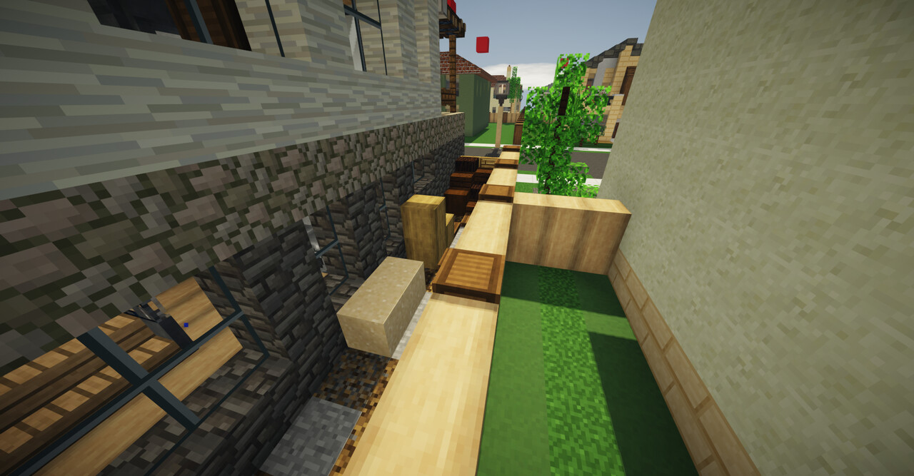 Upper middle class home #4 - The classy wooden house Minecraft Map