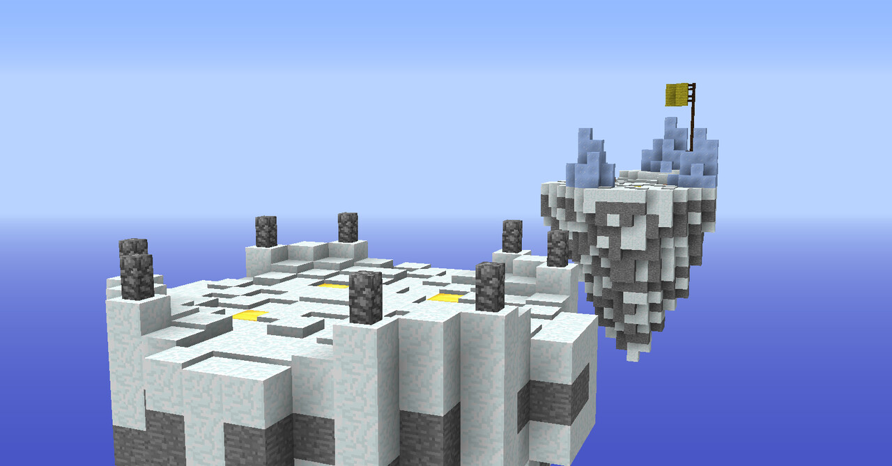Bedwars Map 4x1/4x2/4x3 - Ice Islands | FREE DOWNLOAD Minecraft Map