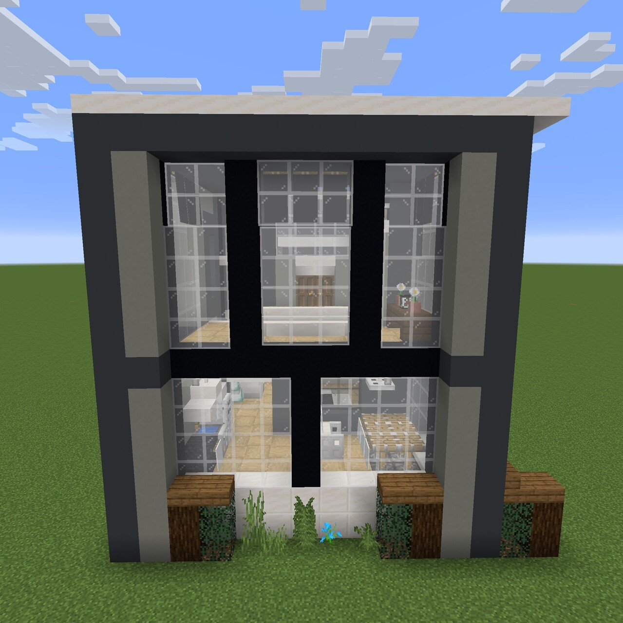 1x1 House Minecraft Map