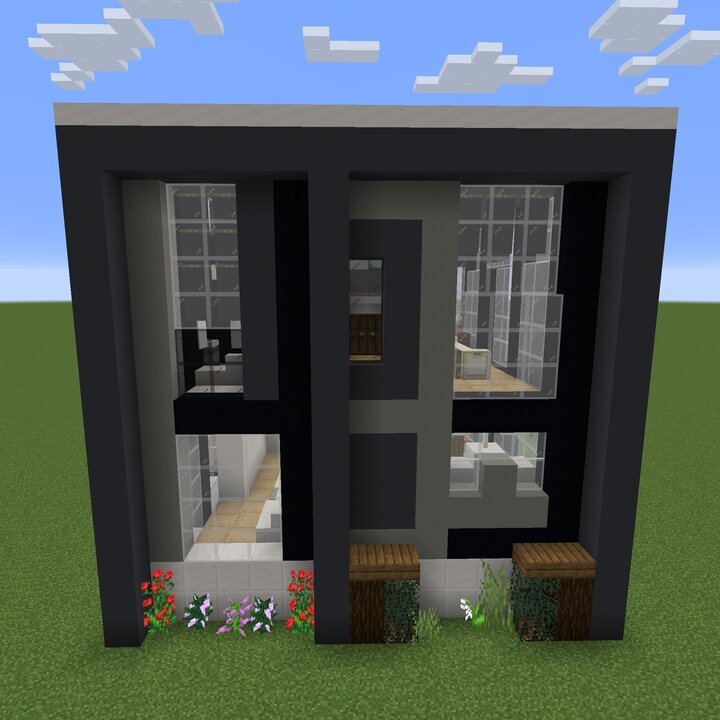 1x1 House Minecraft Map