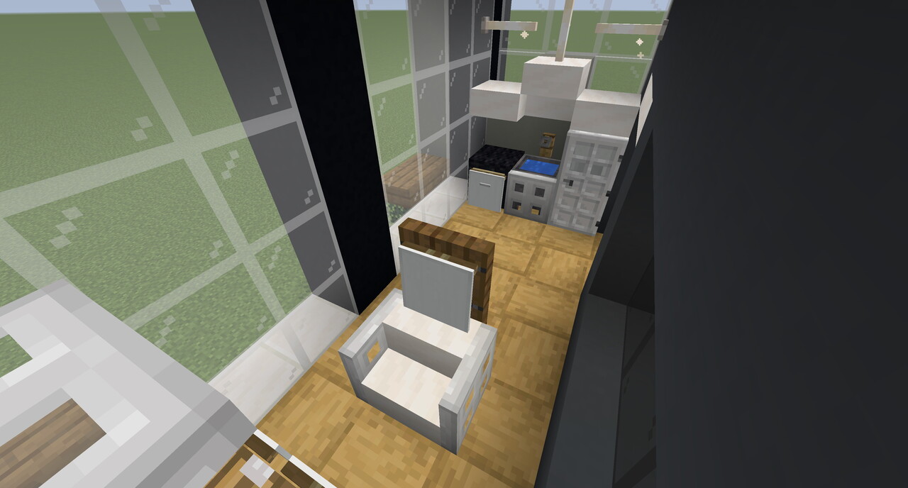 1x1 House Minecraft Map