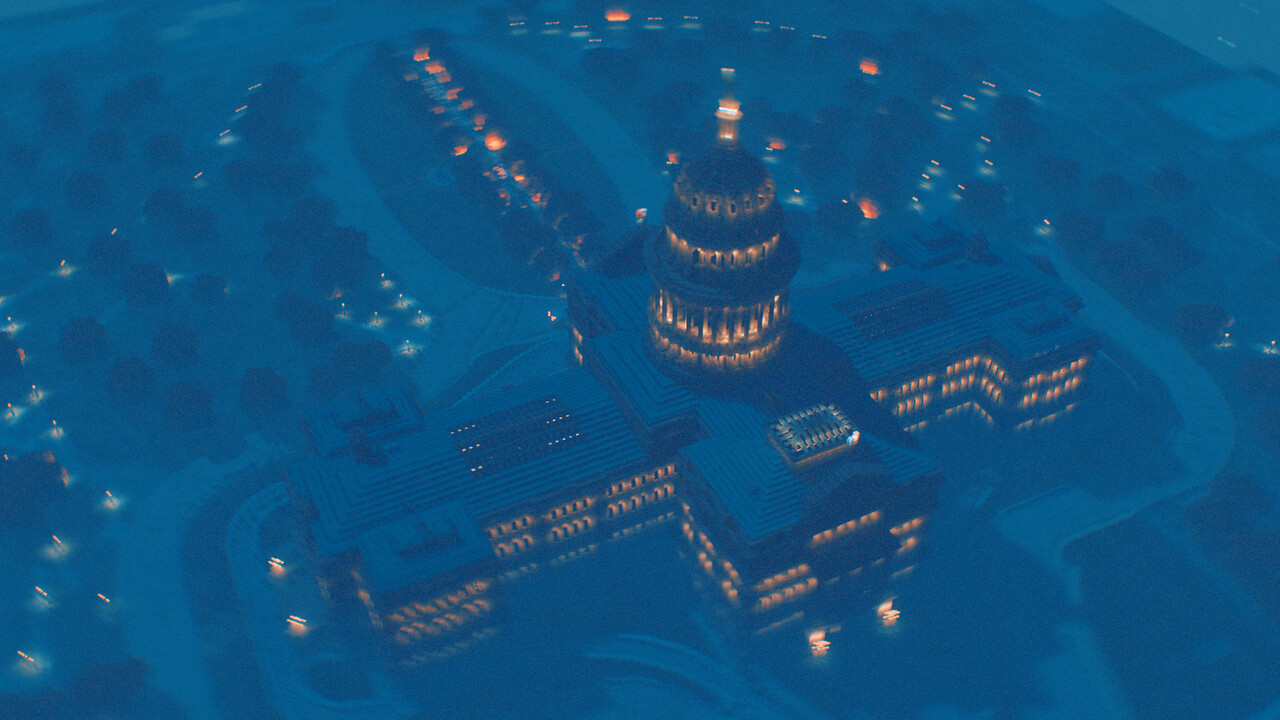 Texas Capitol Minecraft Map