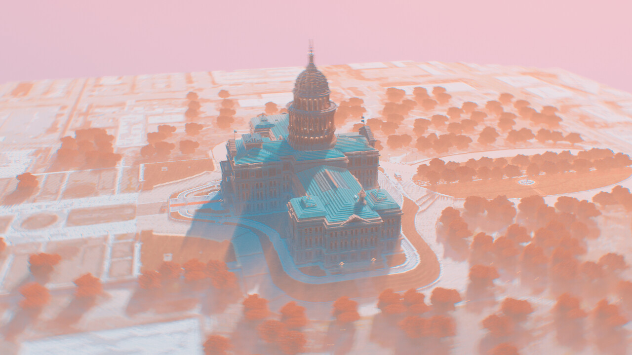 Texas Capitol Minecraft Map