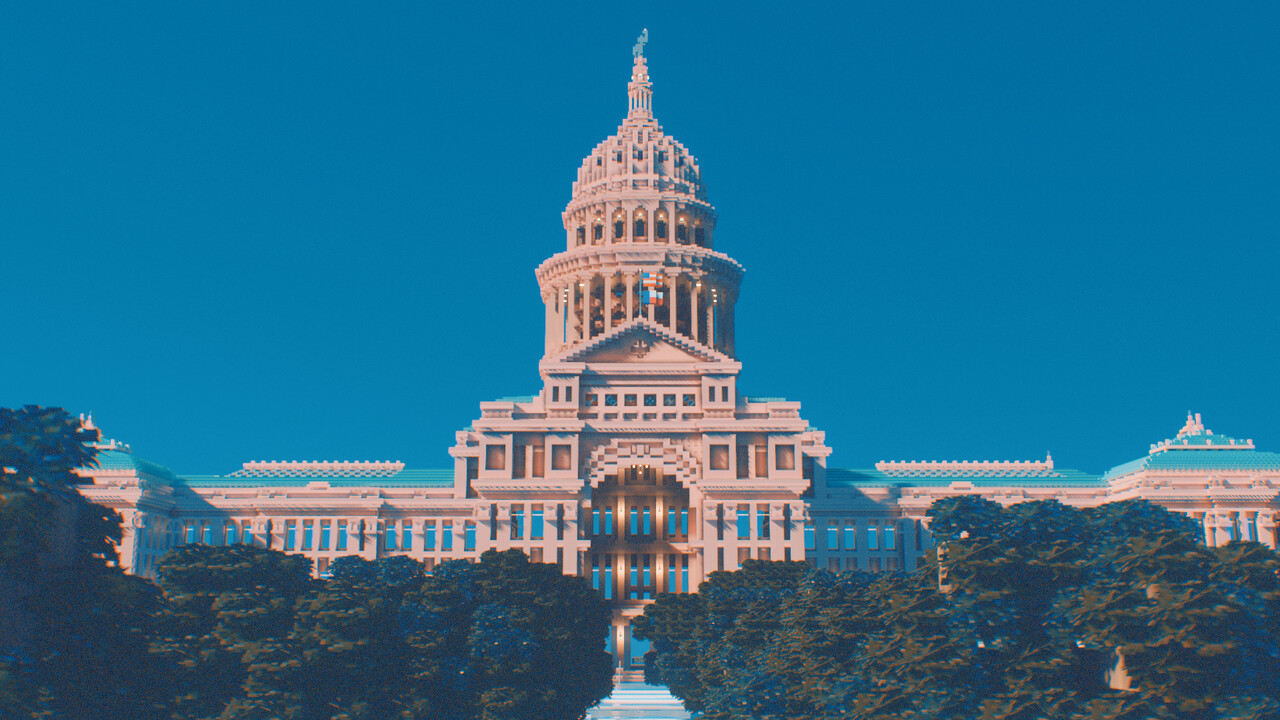 Texas Capitol Minecraft Map