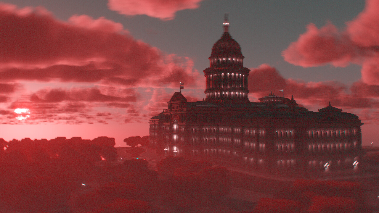 Texas Capitol Minecraft Map