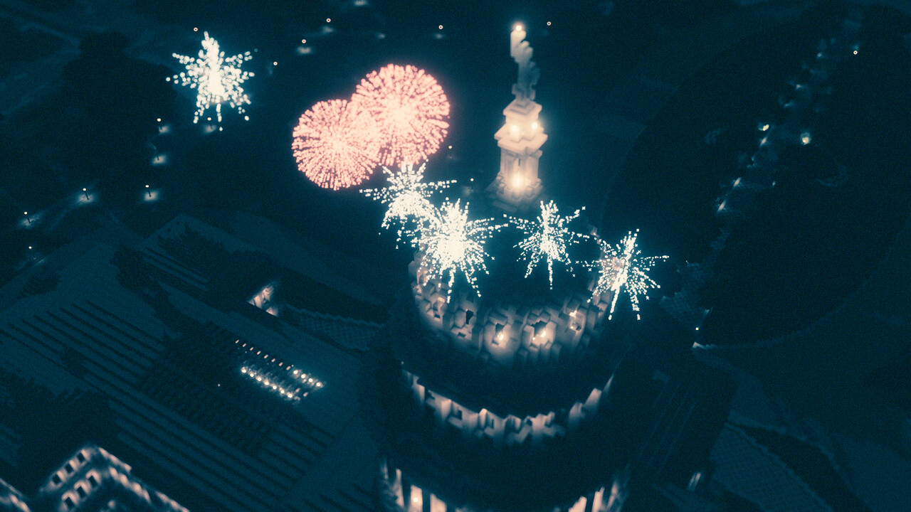 Texas Capitol Minecraft Map